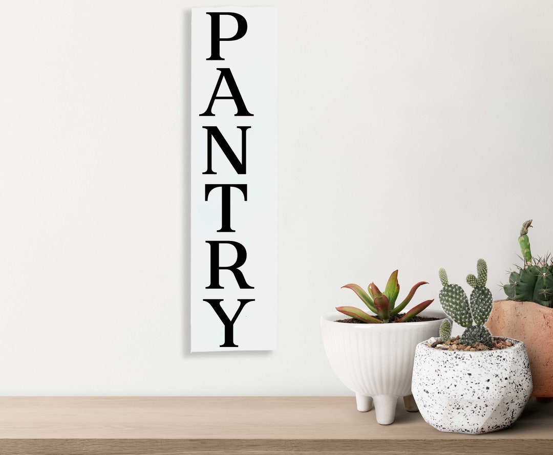 Pantry Decor, Pantry Sign, Kitchen Sign, Kitchen Wall Decor, Kitchen ...