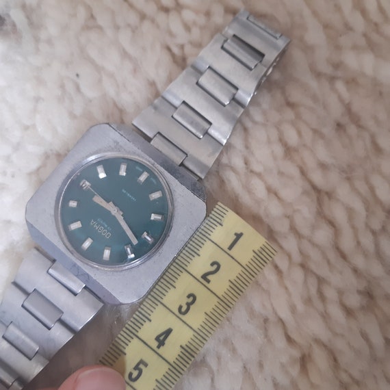 Dogma Rare square Green mechanical vintage watch Refe… - Gem