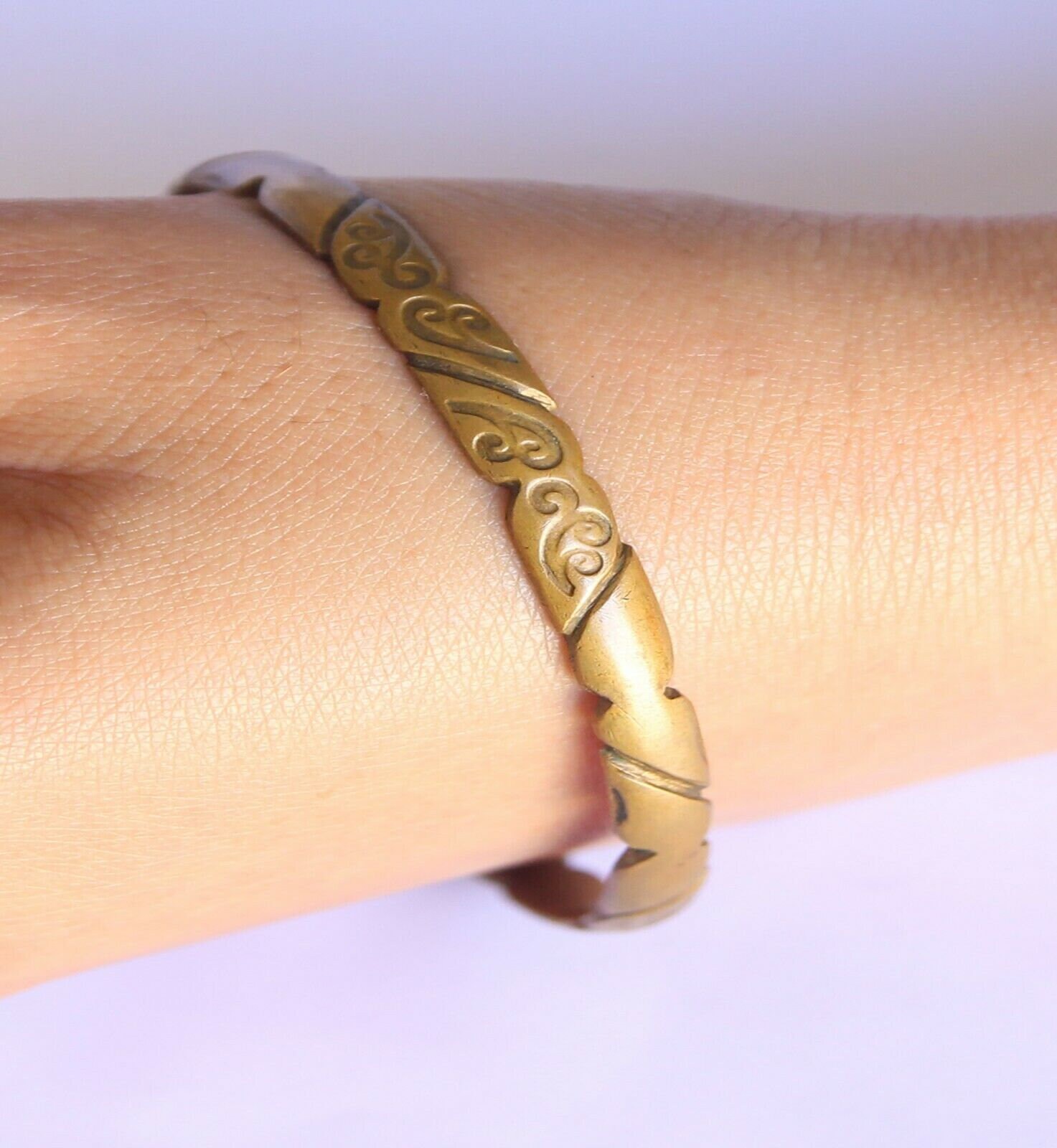 ENGRAVED Bracelet EXTREMLY RARE Vintage Bracelet,handmade Bronze ...