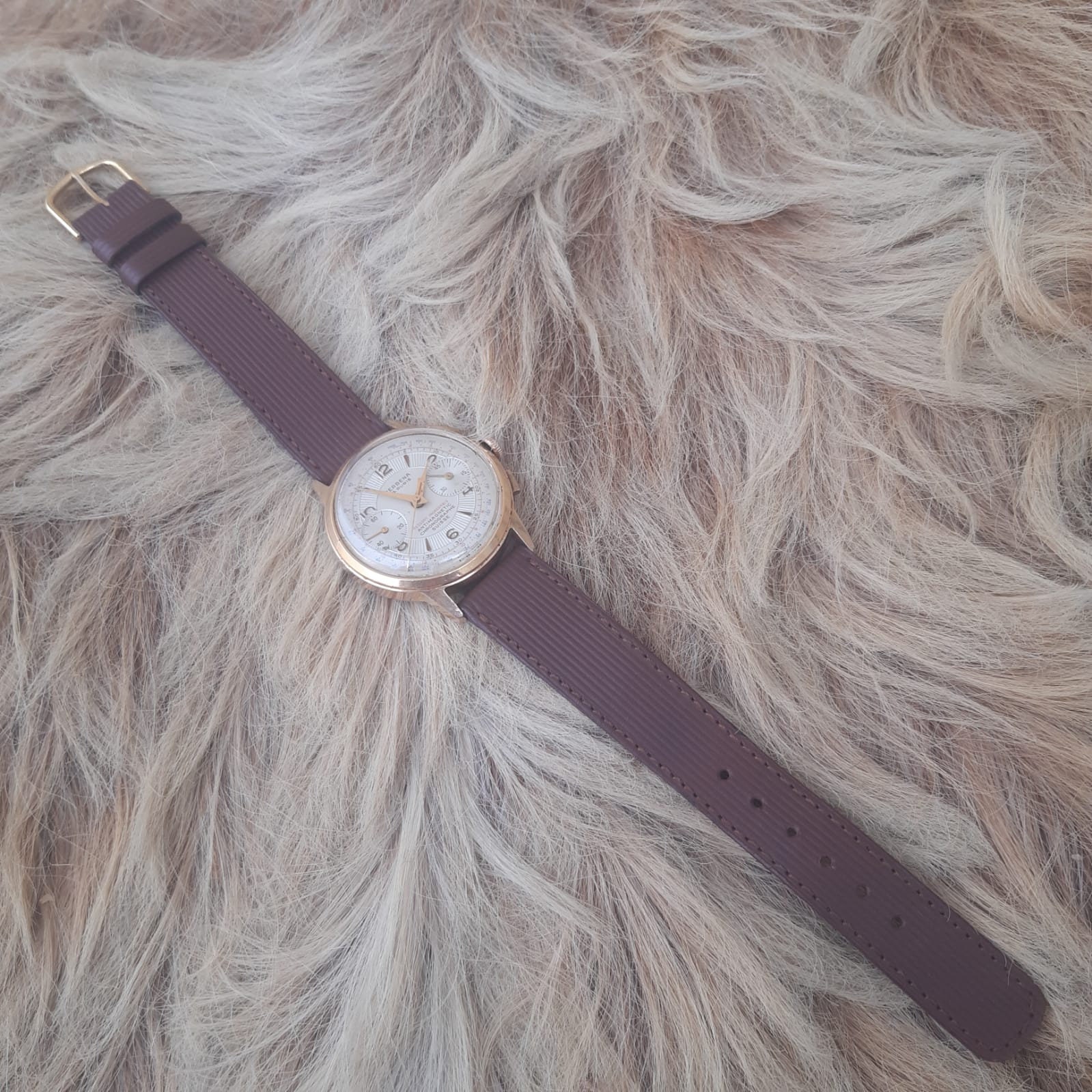 Verbena Chronoswiss Watch 17 Rubis Swiss Made Chronograph - Etsy