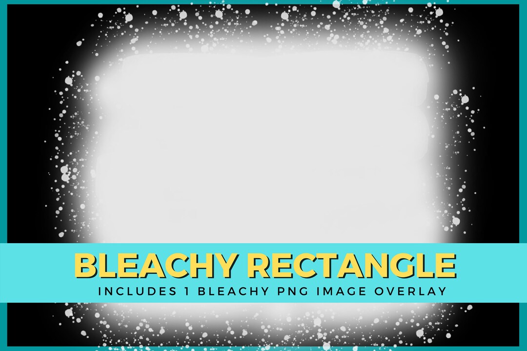 BLEACHY RECTANGLE Digital Download Make Your Own Bleach Look - Etsy