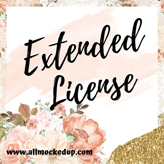 Wholesale Extended License for Mock up Use Single Image Use | Etsy Canada