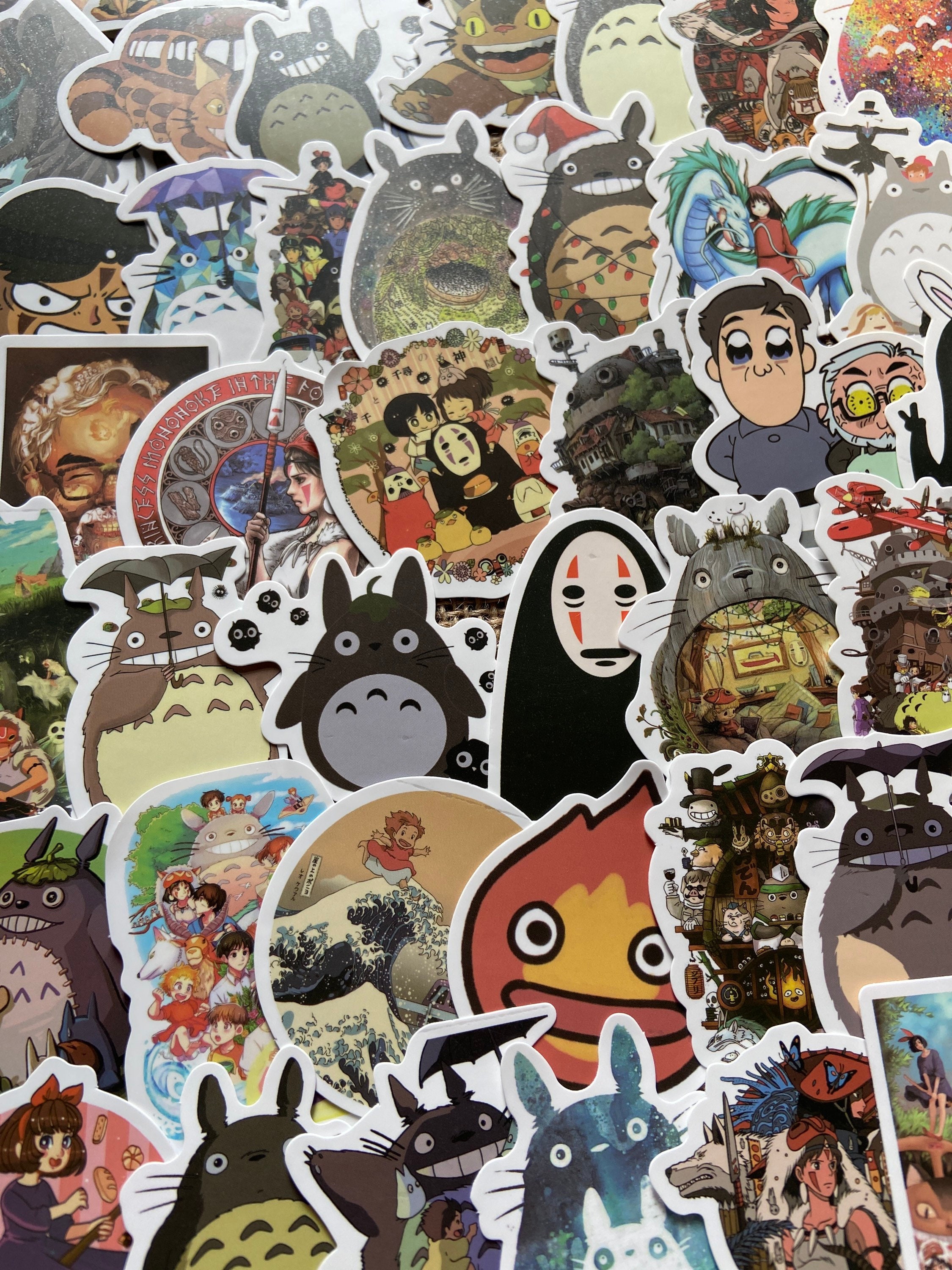 50 Anime Stationary Stickers | Etsy