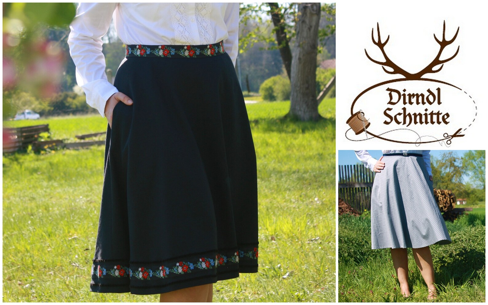 Dirndl Schnittmuster | Die große Übersicht | Dirndlschleifchen