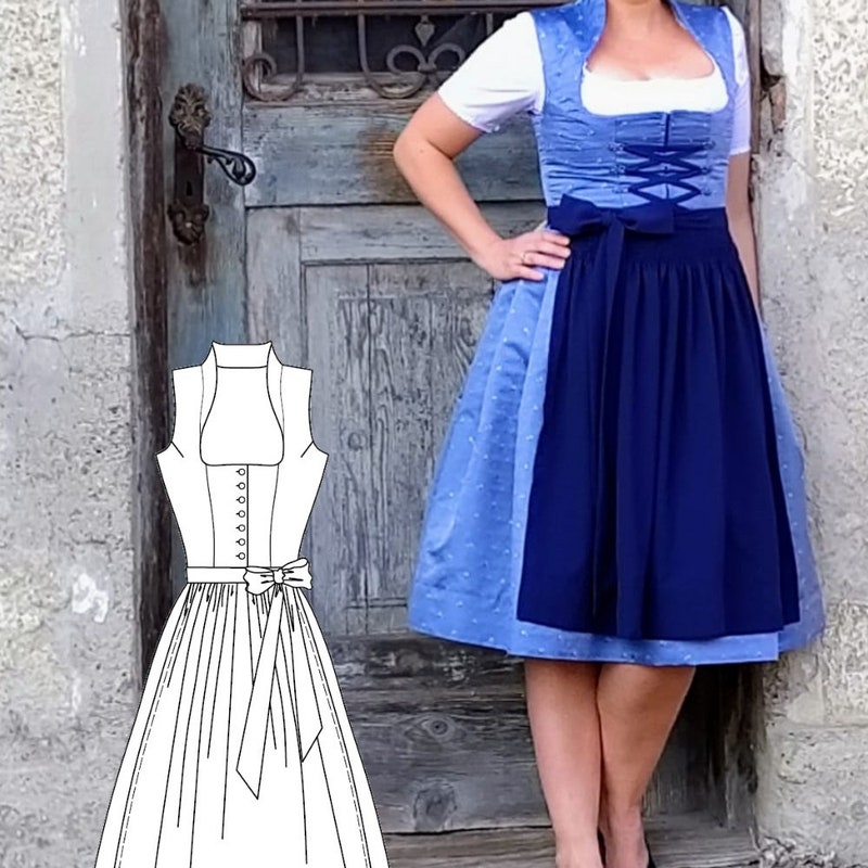 Dirndl Pattern - Etsy
