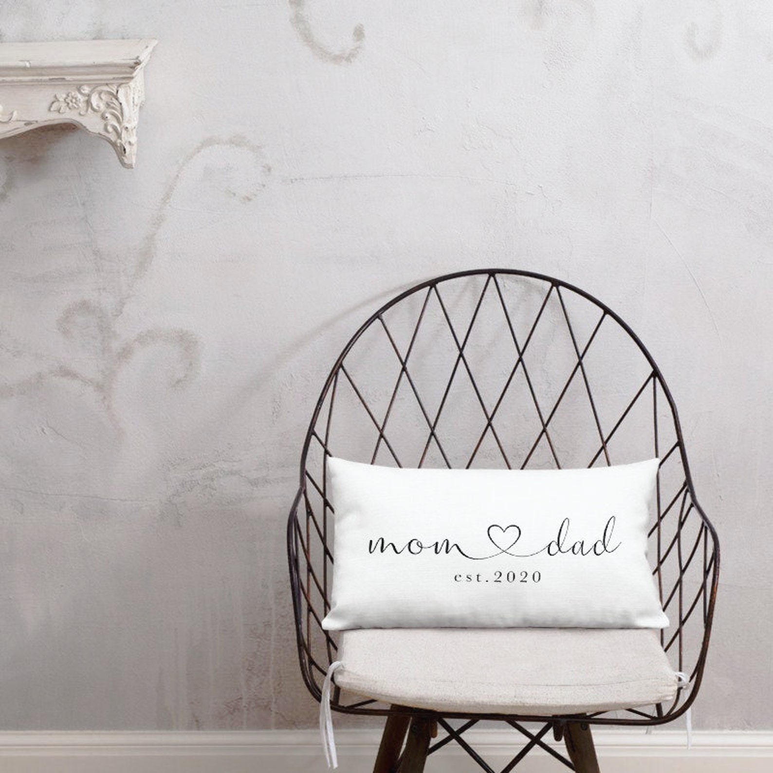Mom Dad Gifts, Mom Dad Pillows, New Parent Gift, New Parents Gift ...