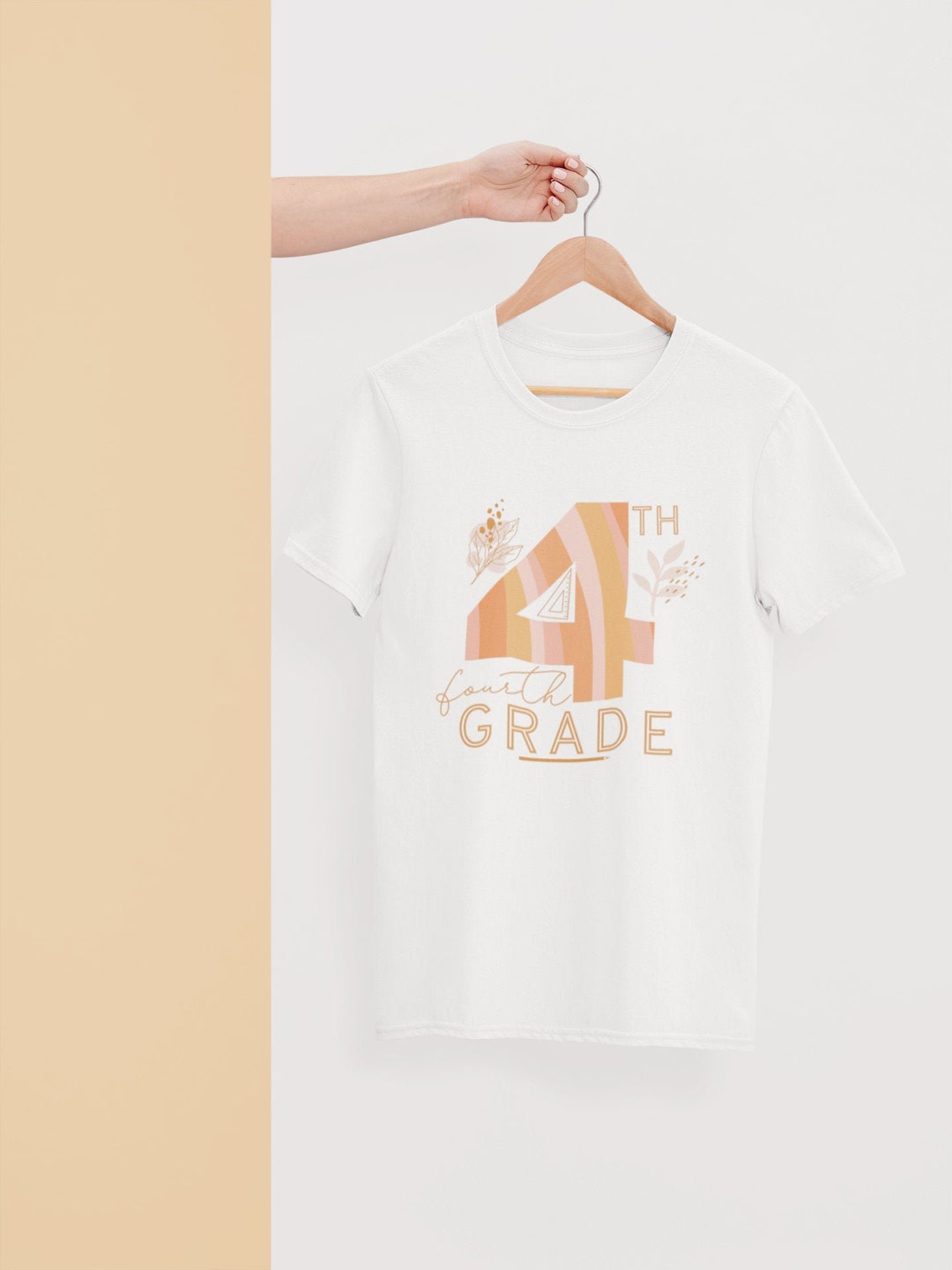 Fourth Grade Teacher Shirt, Fourth Grade Shirt, Boho Teacher, Rainbow ...