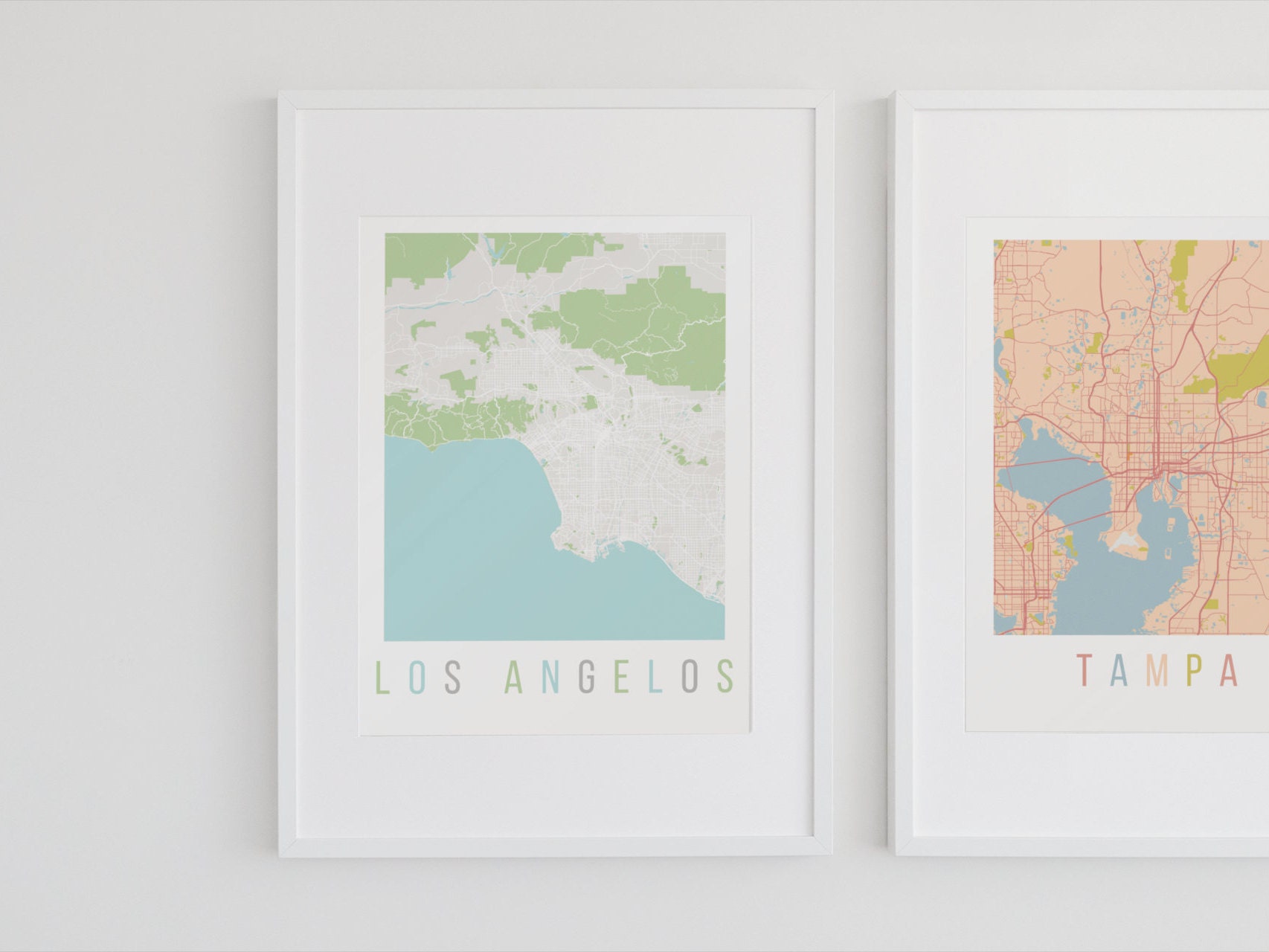 Custom Map Print Personalized Map Art Custom City Map Print - Etsy