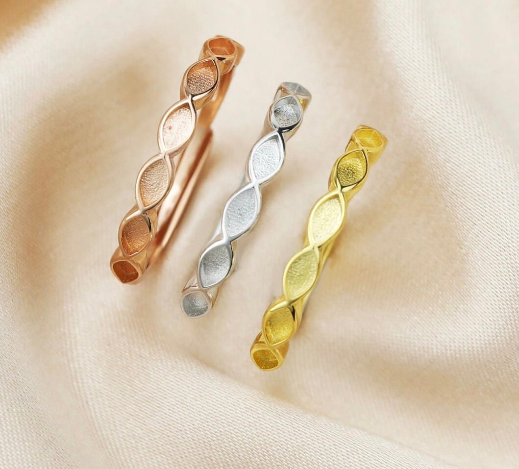 Pregnancy Test Cap Ring / Pregnancy Test Keepsake/ Half Wrap Around ...