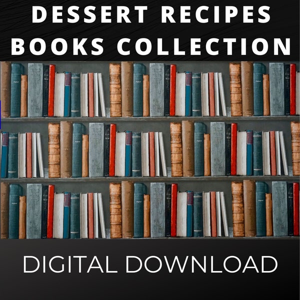 Dessert Book - Etsy