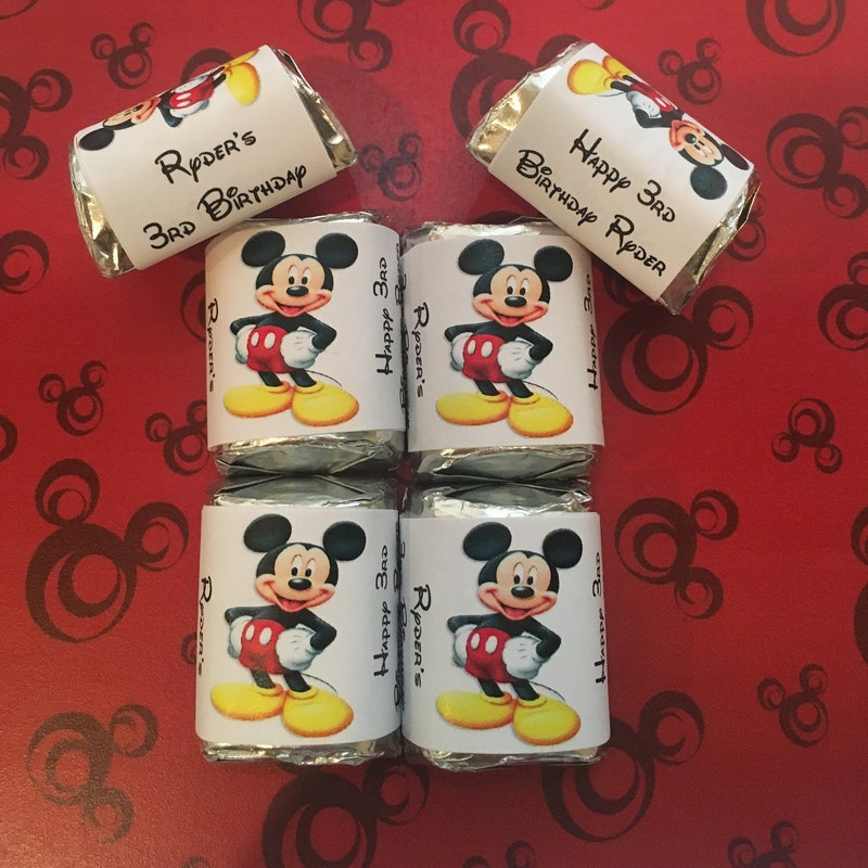 Mickey Candy Wrapper - Etsy