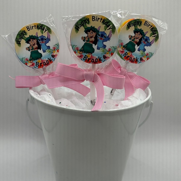 Lilo and Stitch Lollipops - Etsy