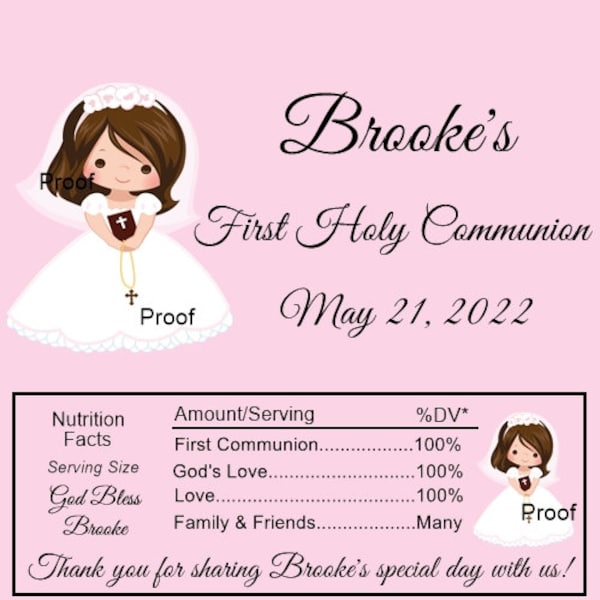 Communion Candy - Etsy