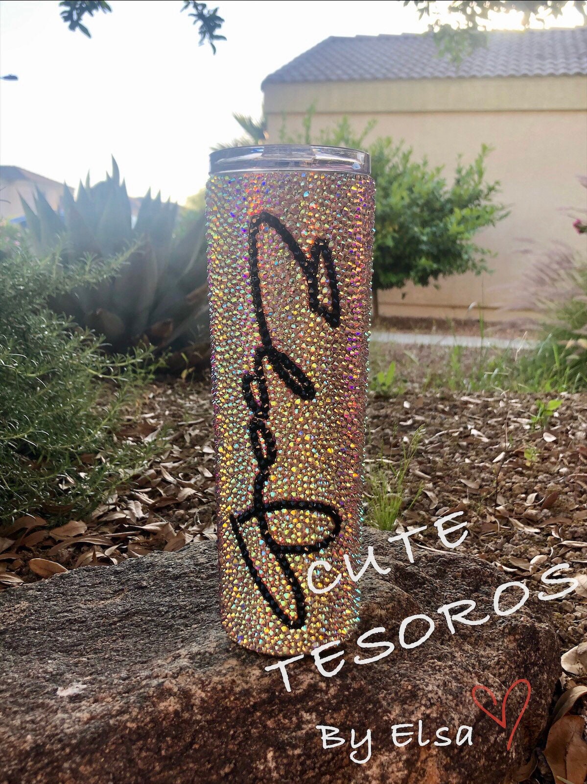 Personalized Bling Tumbler, Bling Cup, - Etsy