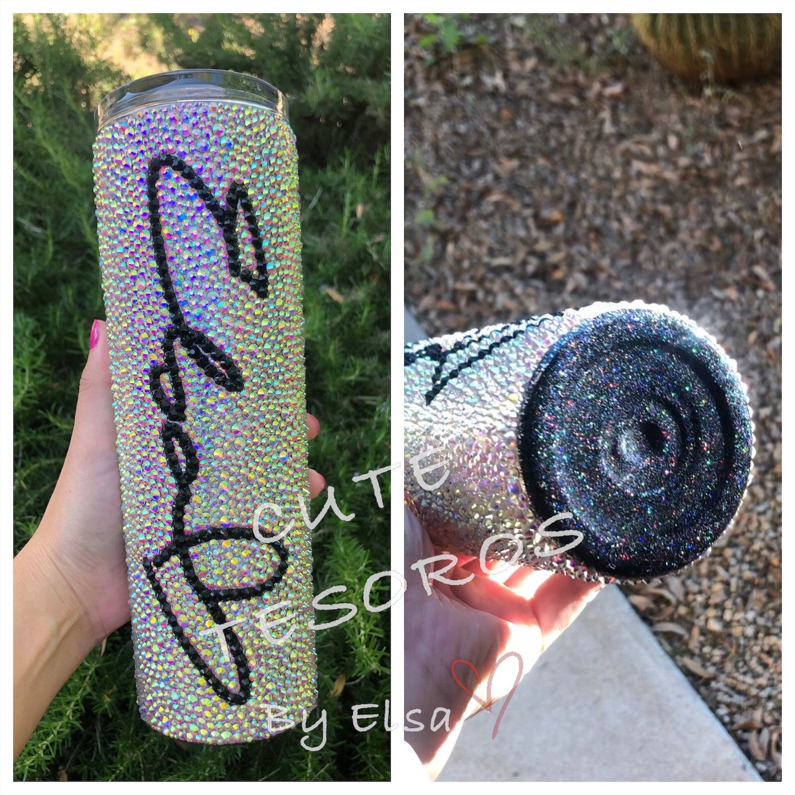 Personalized Bling Tumbler Bling Cup - Etsy