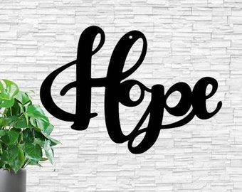 Cursive hope | Etsy