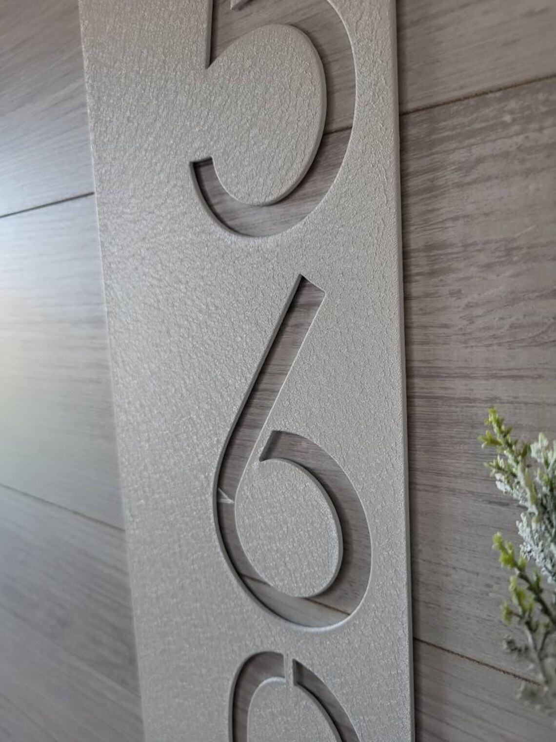 Modern Address Plaque Metal Address Sign Vertical Address Sign - Etsy