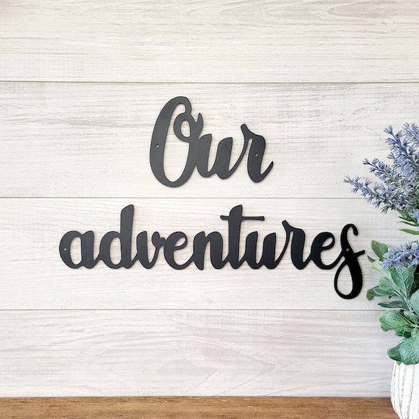 Adventure Sign - Etsy