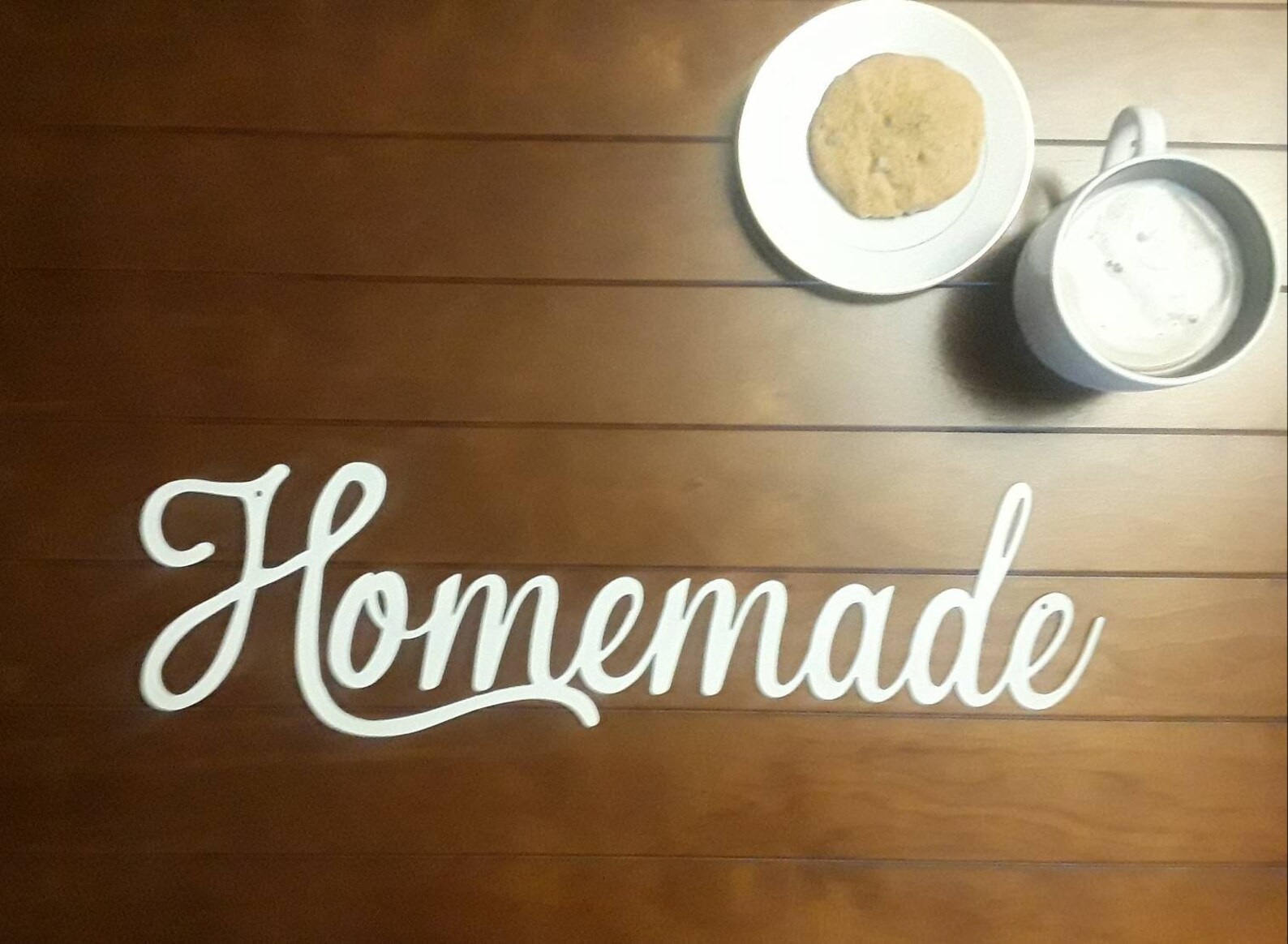 Homemade Farmhouse Kitchen Sign Home-made Metal Sign Rustic | Etsy