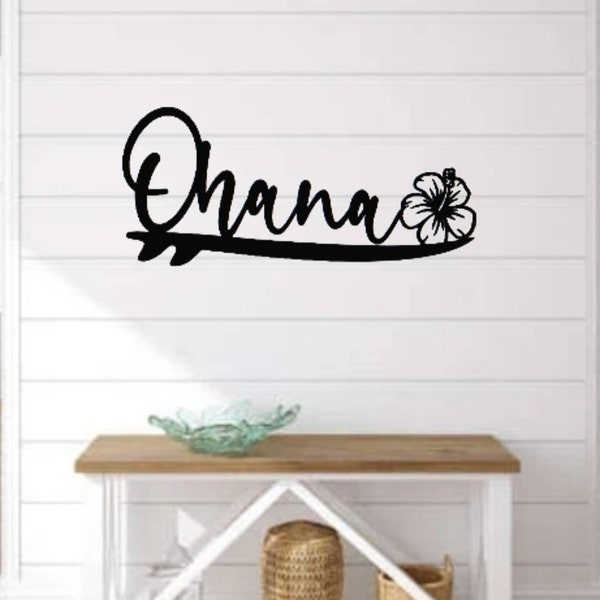 Ohana Wood Sign - Etsy