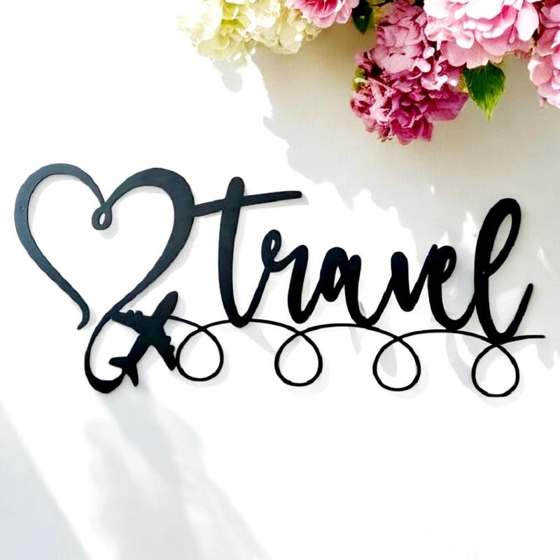 Travel Wood Sign - Etsy