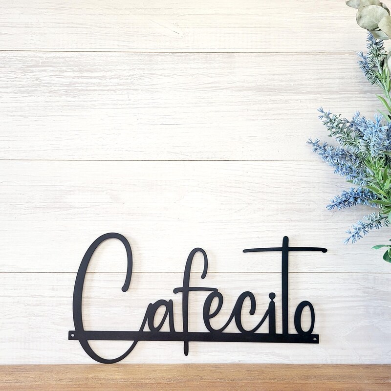 Cafecito Sign - Etsy