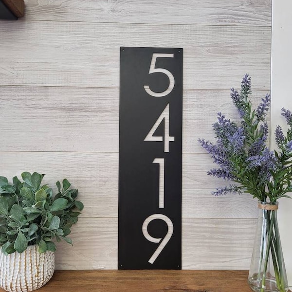 Vertical Address - Etsy