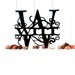 Fancy Scroll Monogram Door Hanger Monogrammed Sign Front Door - Etsy