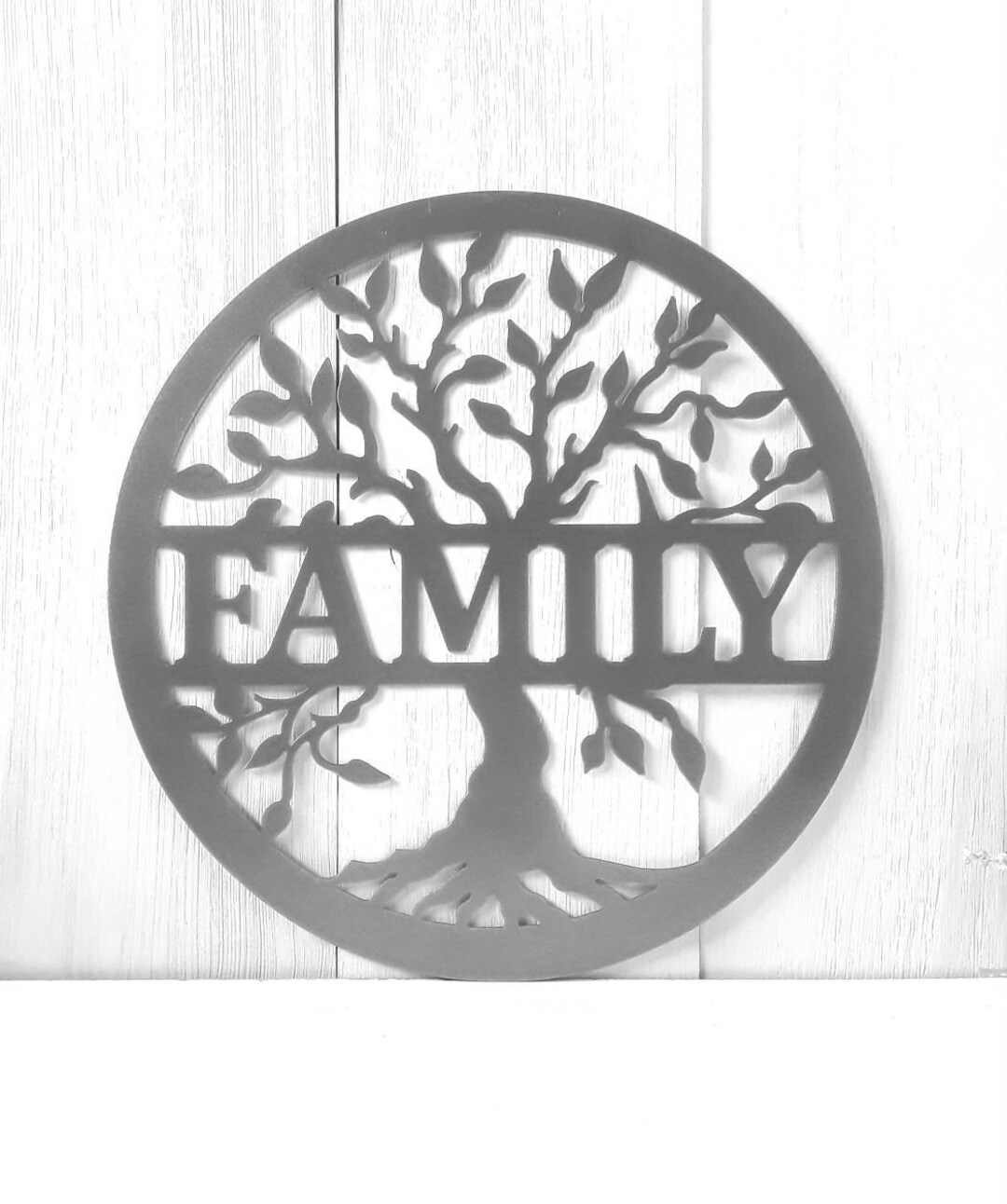 Tree of Life Sign Family Tree Sign Metal Wall Art Family Sign ...