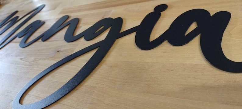 Mangia Sign | Mangia Metal Sign | Eat Sign | Mangia Tutti | Kitchen ...