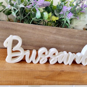 Freestanding Last Name Sign | Personalized Name Sign | Kids Room Sign ...