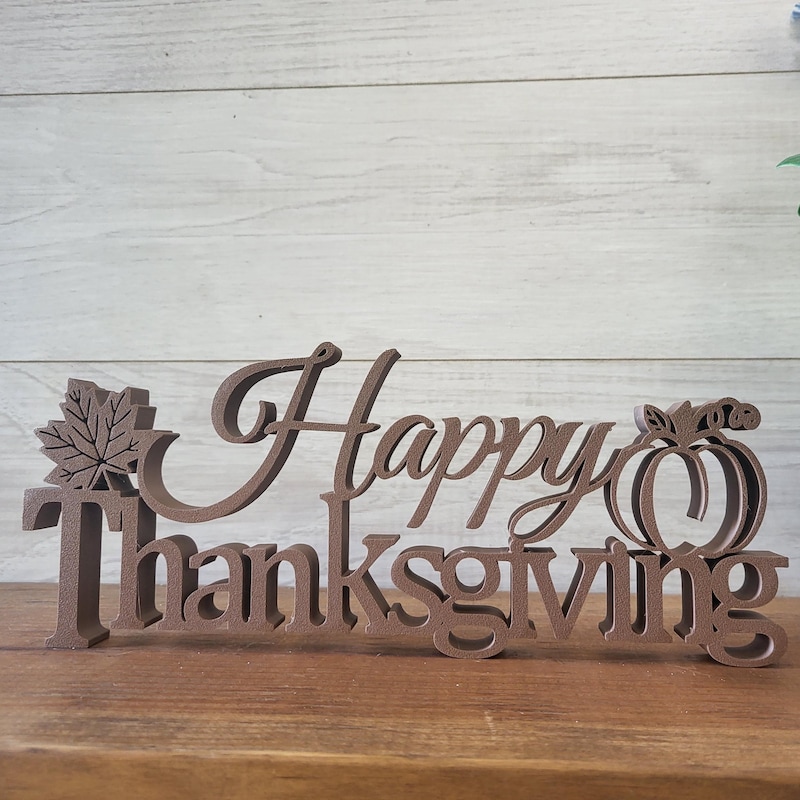 Happy Thanksgiving Signs - Etsy