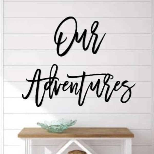 Adventure Sign - Etsy
