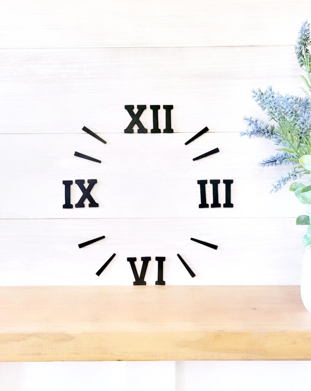 2.5 Inch Roman Numeral Clock Numbers | Roman Numeral Numbers | DIY ...