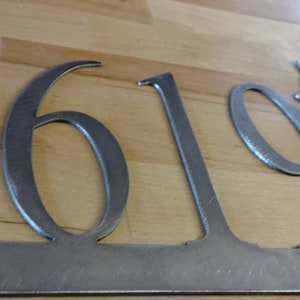 Custom Fox Address Sign | Modern Fix House Numbers Sign | Metal Fox ...
