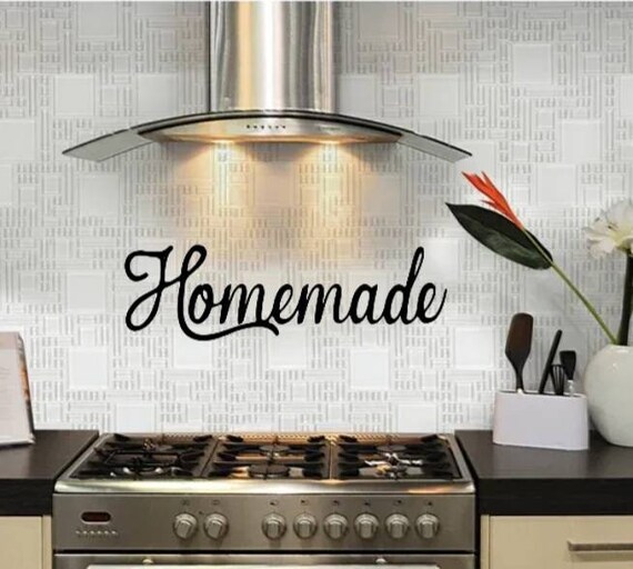 Homemade Farmhouse Kitchen Sign Home-made Metal Sign Rustic | Etsy