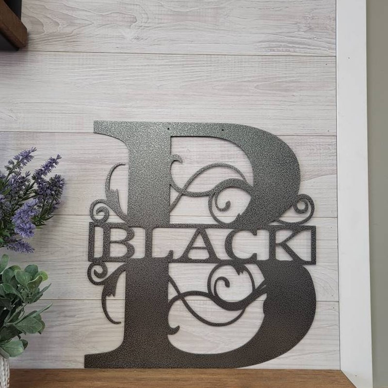 Scroll Monogram - Etsy