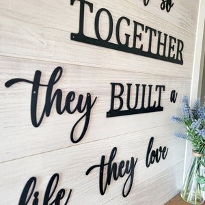 Custom Family Quote Sign | Family Prayer Sign | Metal Family Quote Sign ...