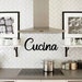 Cucina Sign | Cucina Metal Sign | Homemade Sign | Kitchen Wall Decor ...