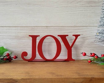 Christmas “joy” Sign - Etsy