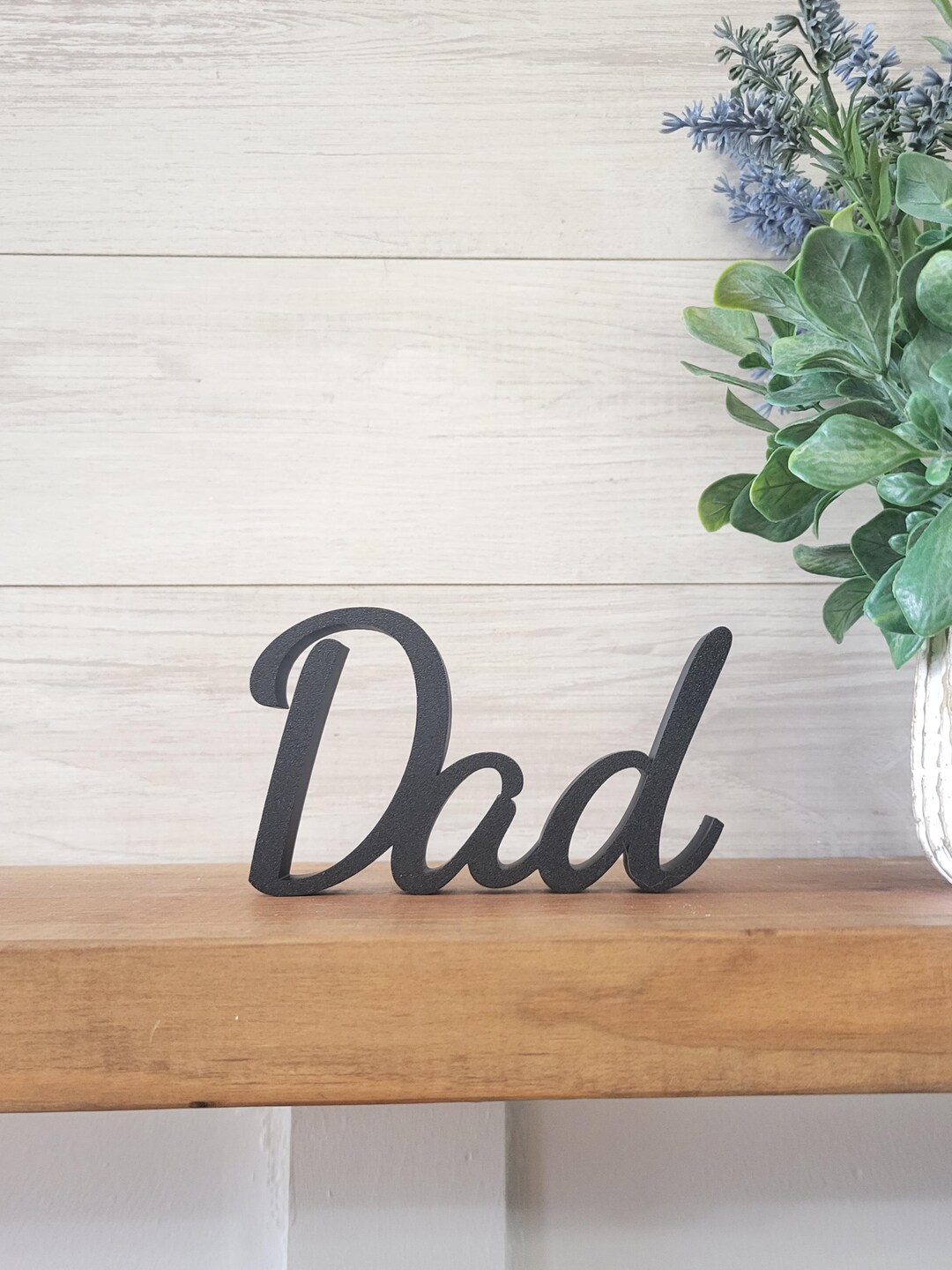 Freestanding Dad Sign | Dad Name Sign | Grandfather Sign | 3/4 Inch ...