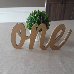One Sign Photo Prop for Photo Shoot for Babies Baby Birthday Sign Metal ...