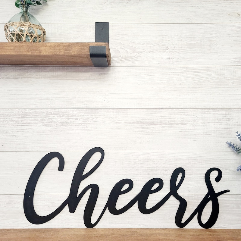 Cheers Sign - Etsy