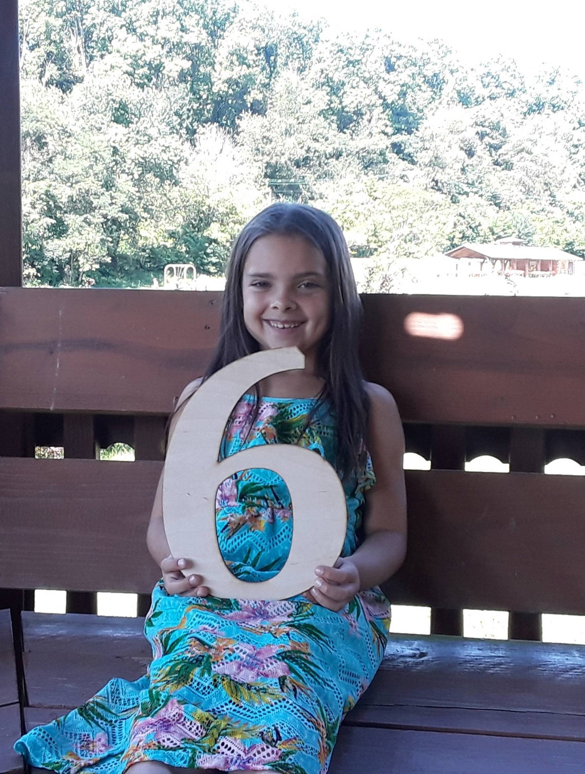 Sixth Birthday Sign 6 Photo Prop Six Photo Shoot for Babies | Etsy