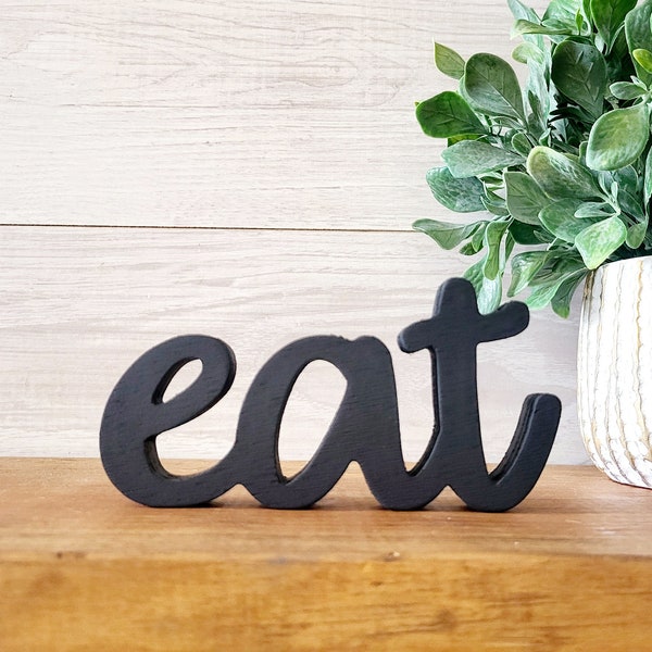 Eat Kitchen Sign - Etsy