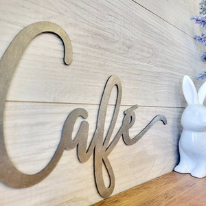 Café Sign | Coffee Bar Sign | Metal Cafe Sign | Metal Coffee Bar Sign ...