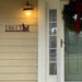 Custom Fox Address Sign | Modern Fix House Numbers Sign | Metal Fox ...