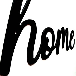 Home Sign | Rustic Home Sign| Farmhouse Wall Decor | Home Metal Sign ...