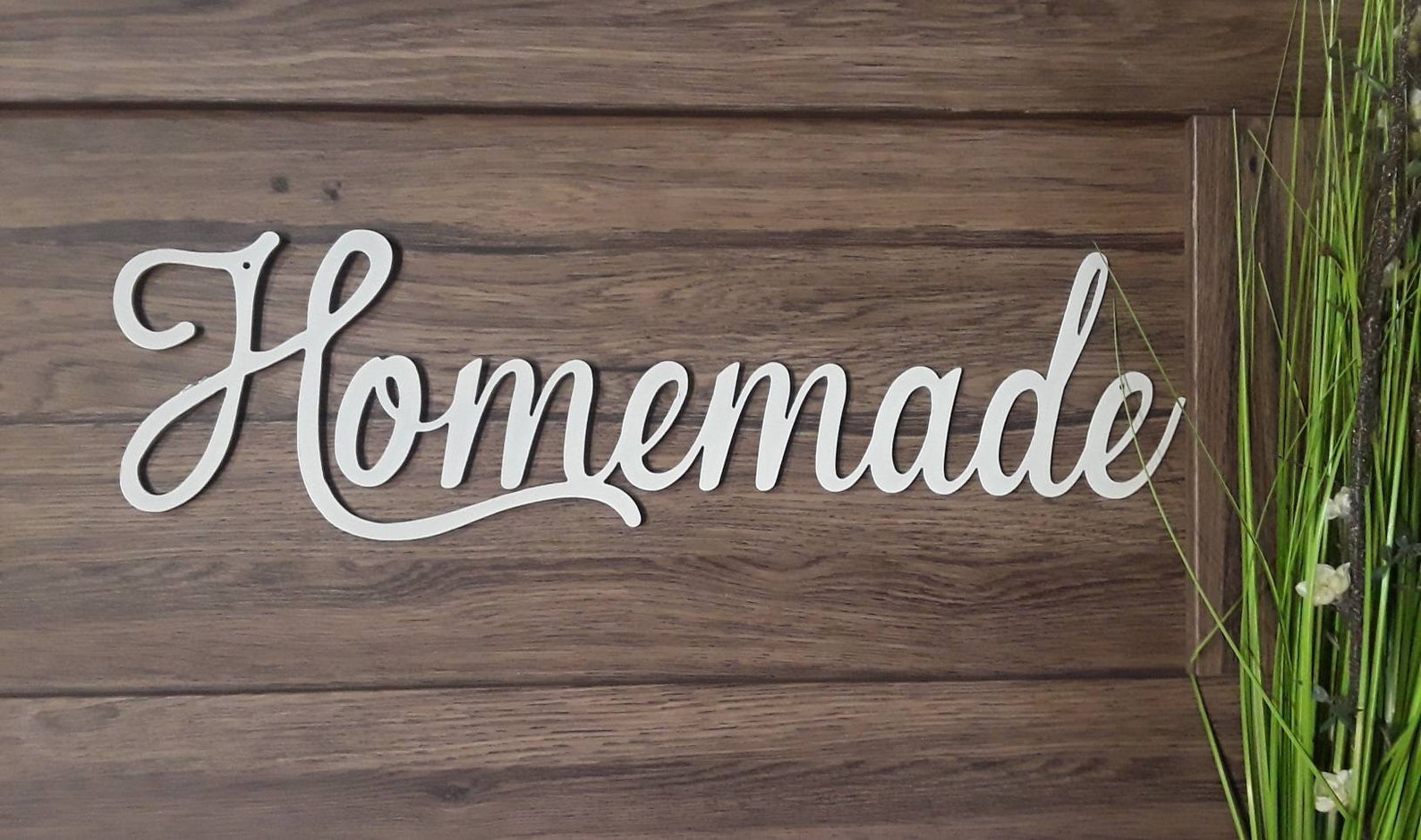 Homemade Farmhouse Kitchen Sign Home-made Metal Sign Rustic - Etsy