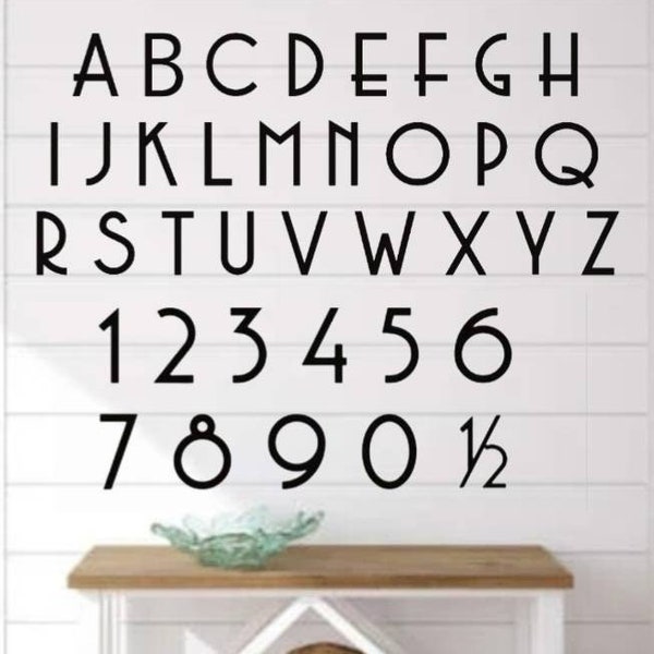 Modern Letters - Etsy